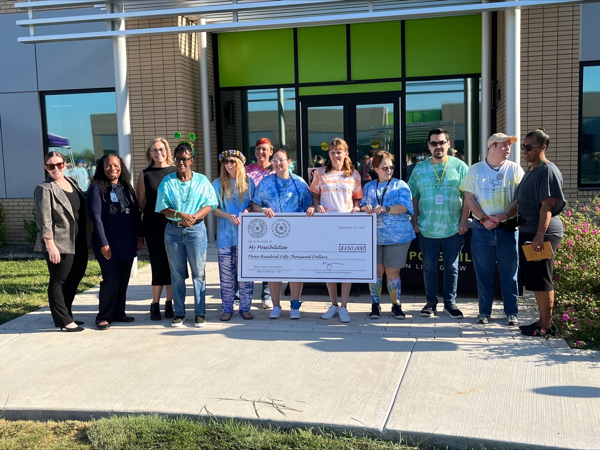 TWC Awards $350,000 Grant to My Possibilities for Workforce Training - Texas Workforce Commission